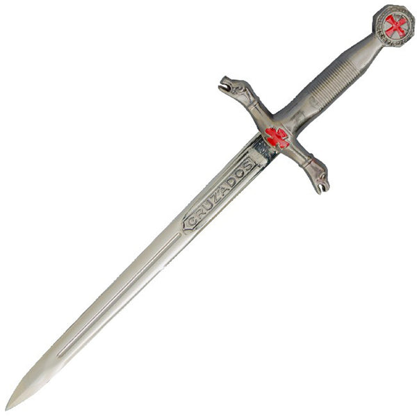 Crusader Sword Letter Opener (Mini Letter Opener) – Silver – The ...