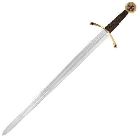 Knight's Templar Sword (Brass Pommel) – The Knights Armoury